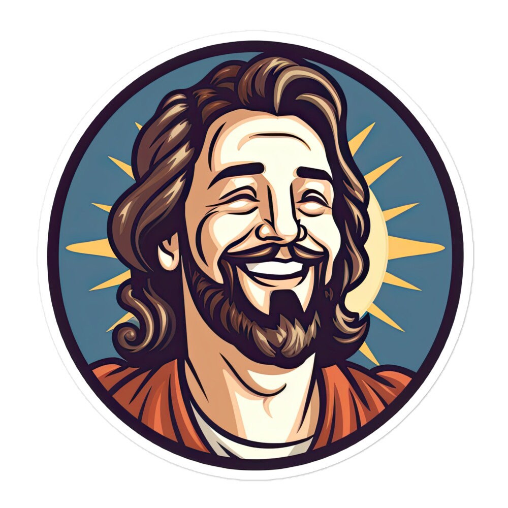 Jesus Christ Sticker Kiss-cut & Bubble-free Premium Stickers - Etsy