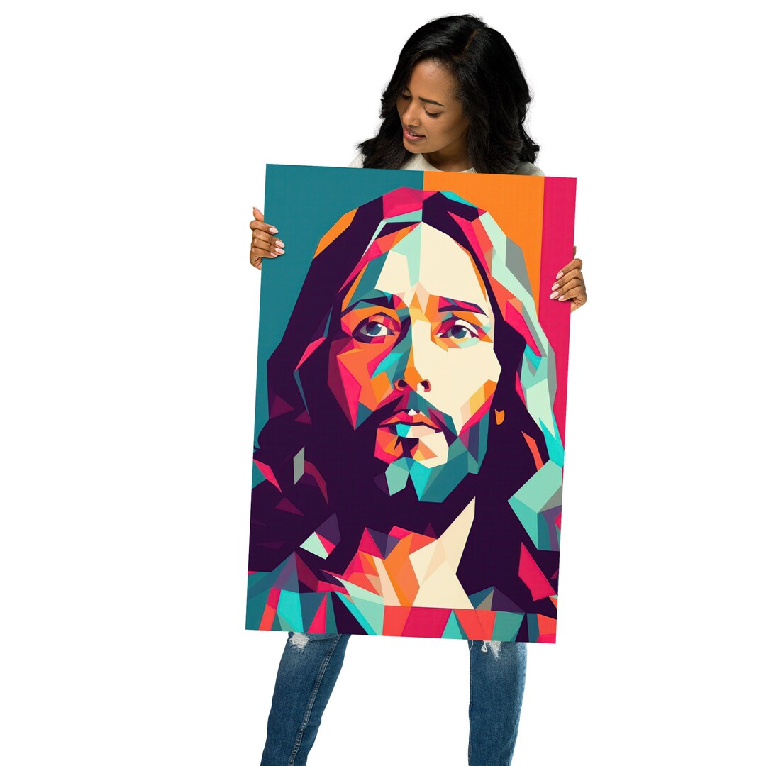 Jesus Christ, Light of Hope: Religious Poster Christmas Miracle Easter ...