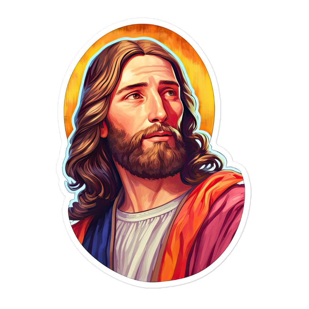 Messiah Jesus Christ Sticker for Prayer Journals Cute Jesus - Etsy