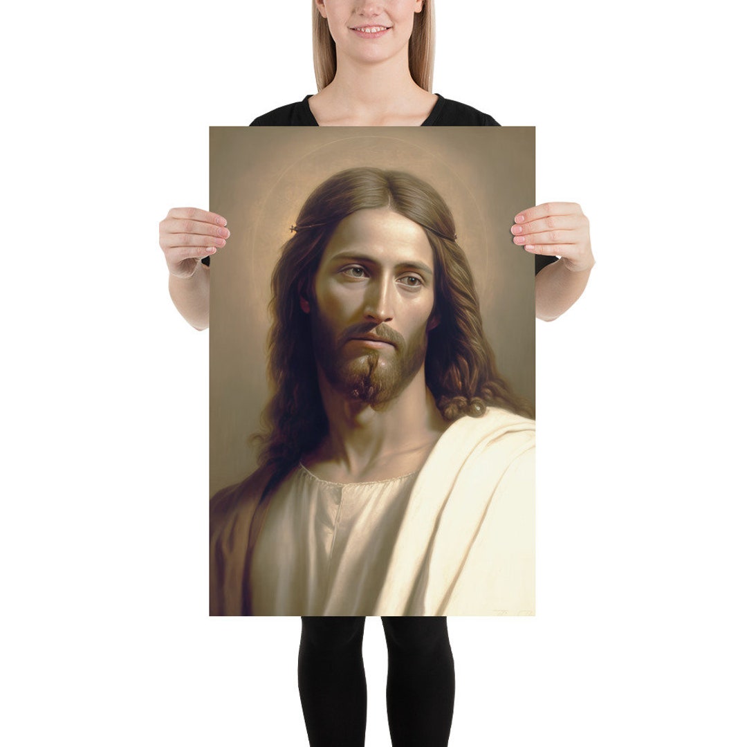 Jesus Christ Portrait, Art to Show Your Faith, Beautiful Addition to ...