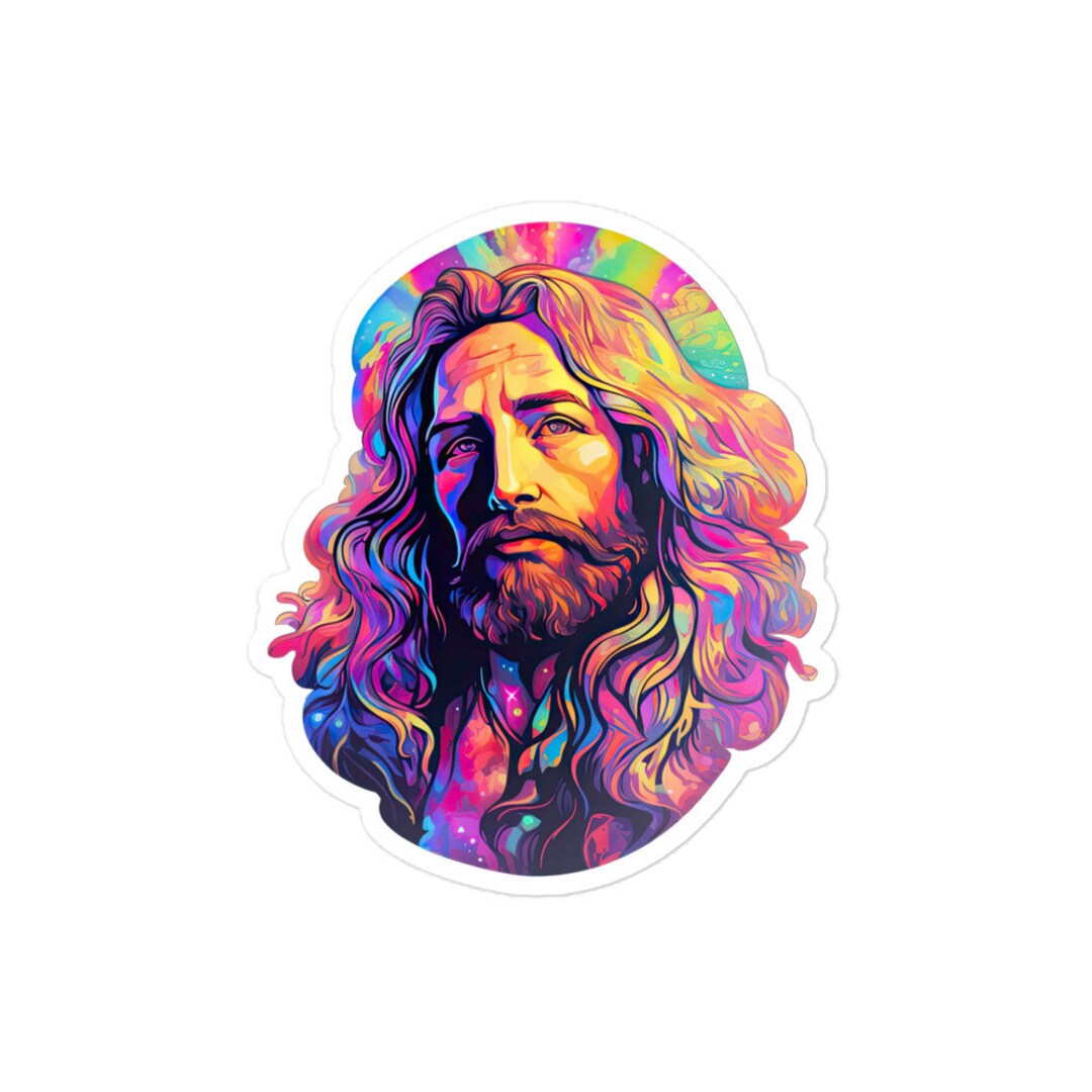 Jesus Christ Sticker Kiss-cut & Bubble-free Premium Stickers - Etsy