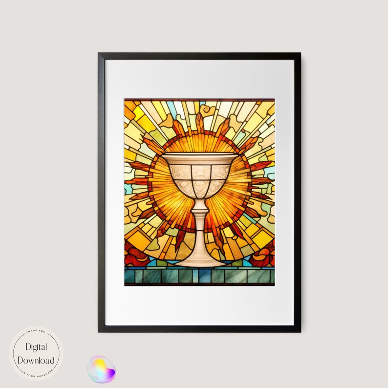 Eucharist Printable Art 11 | Instant Download | Eucharist Scripture Art ...