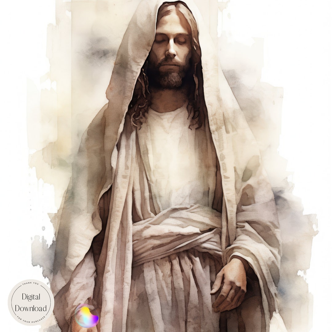 Jesus Christ Religious Printable Art 71 | Instant Download | Eternal ...