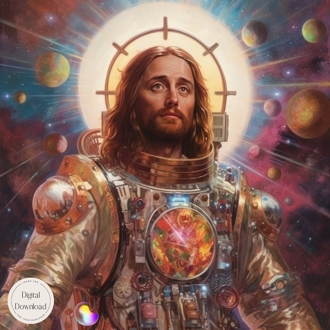 Jesus Christ Religious Printable Art 105 | Instant Download | Messiah's ...