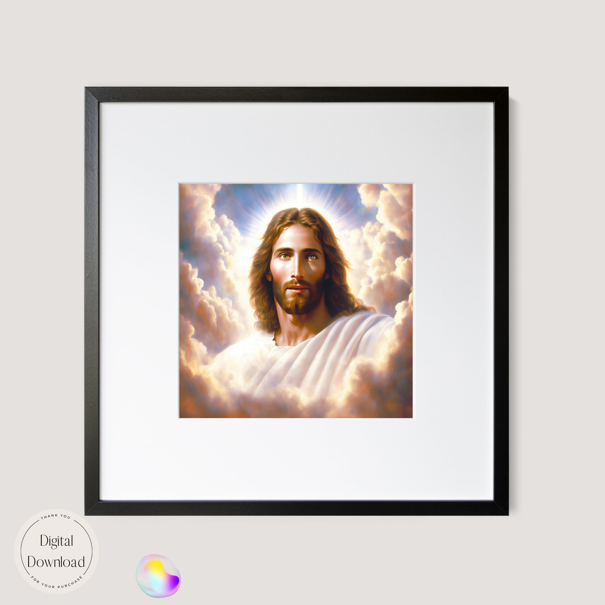 Jesus Christ Religious Printable Art 172 Instant Download Messiah's ...
