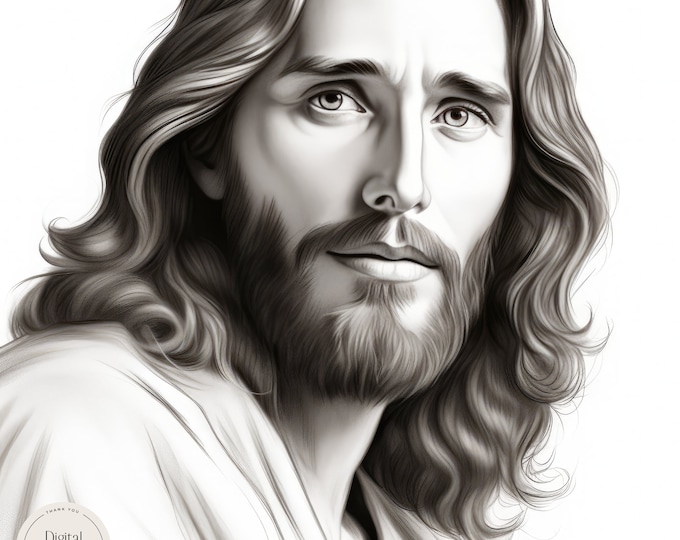 Jesus Christ Religious Printable Art 218 | Instant Download | Kingdom's ...