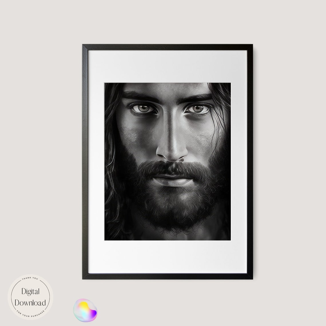 Jesus Christ Religious Printable Art 120 | Instant Download | Divine ...