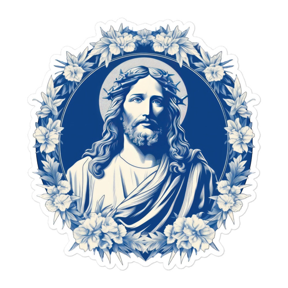 Jesus Christ Sticker Kiss-cut & Bubble-free Premium Stickers - Etsy