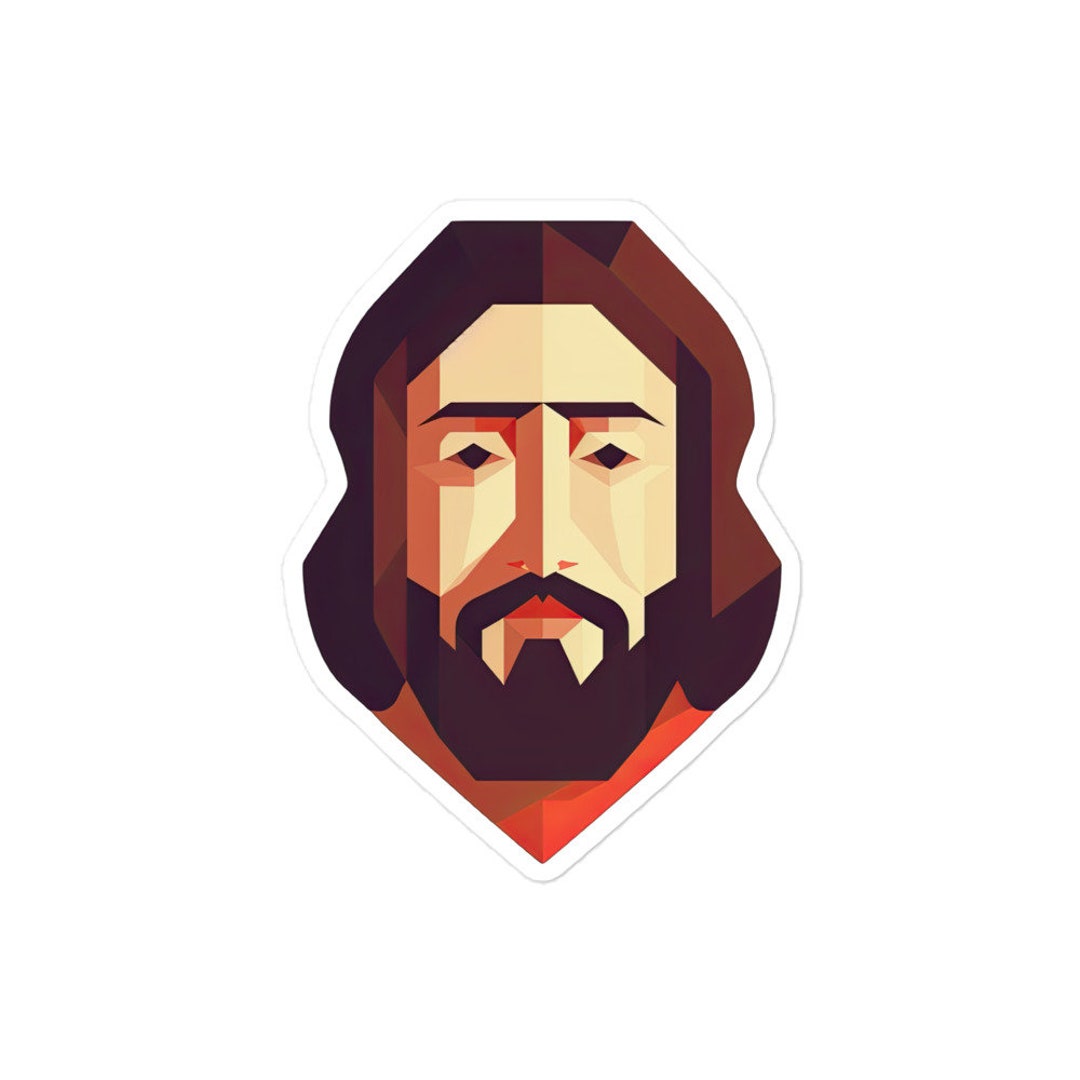 Jesus Christ Sticker Kiss-cut & Bubble-free Premium Stickers - Etsy