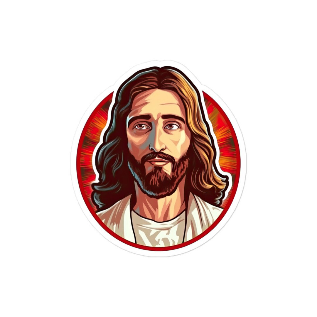 Miraculous Healing of Jesus Christ Decal for Comfort and Peace | Cute ...