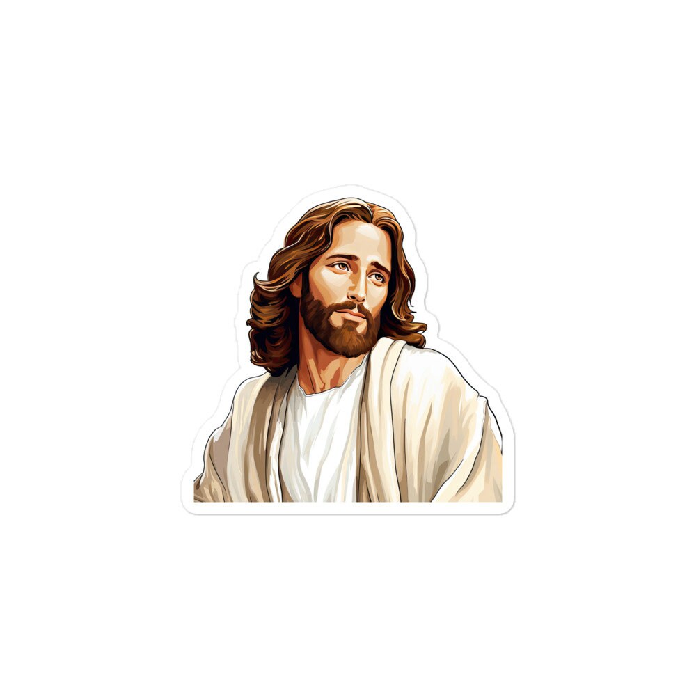 Divine Presence of Jesus Christ Vinyl Sticker for Faithful Displays ...