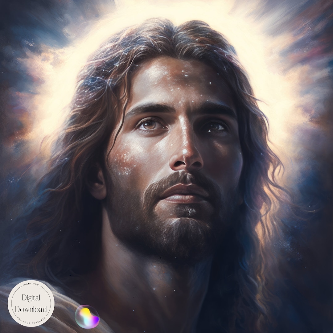 Jesus Christ Religious Printable Art 126 | Instant Download | Savior's ...