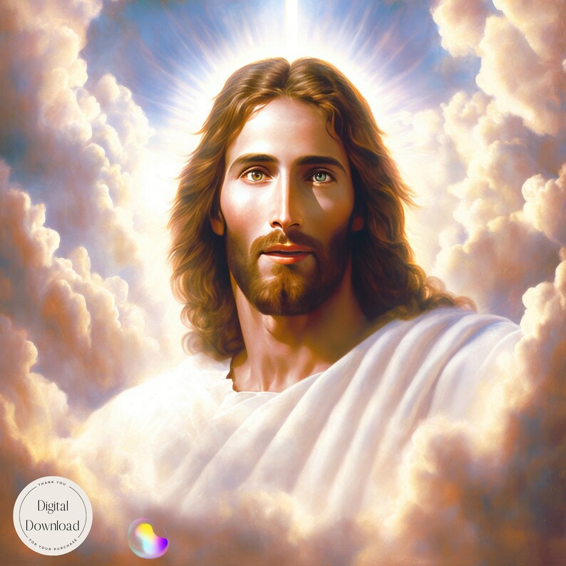 Jesus Christ Religious Printable Art 172 Instant Download Messiah's ...