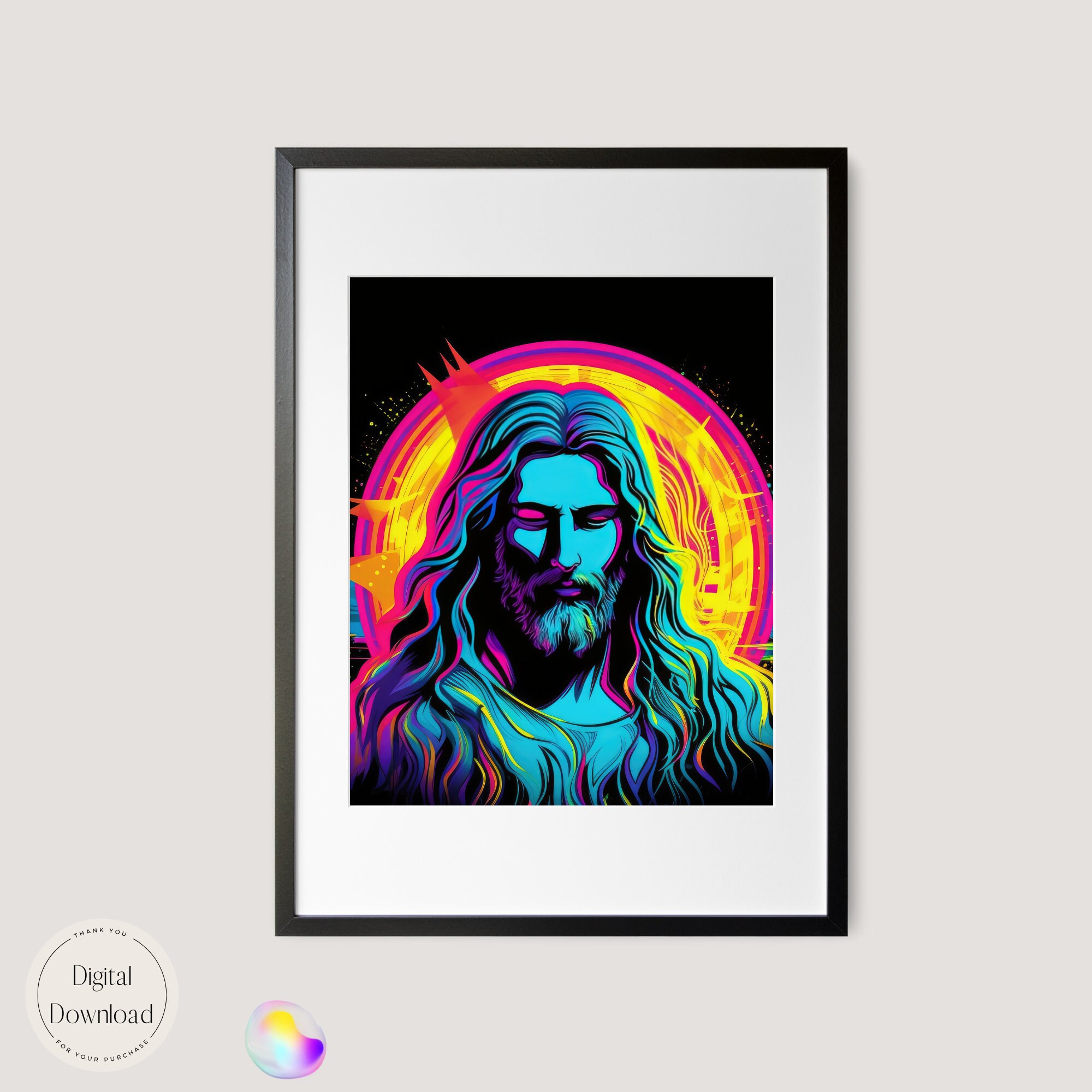 Jesus Christ Religious Printable Art 57 Instant Download Divine ...
