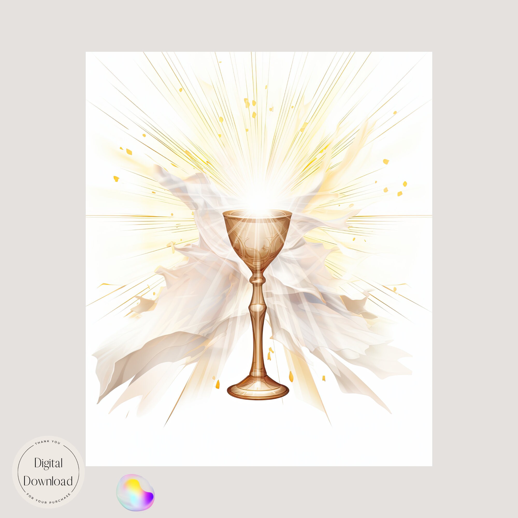 Eucharist Printable Art 12 | Instant Download | Christian Communion ...