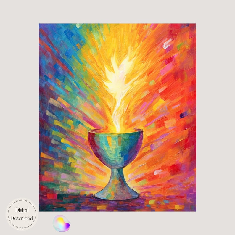 Eucharist Printable Art 8 Instant Download Sacrament of Holy Communion ...