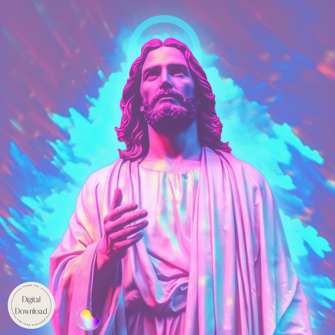 Jesus Christ Religious Printable Art 205 | Instant Download | Messiah's ...