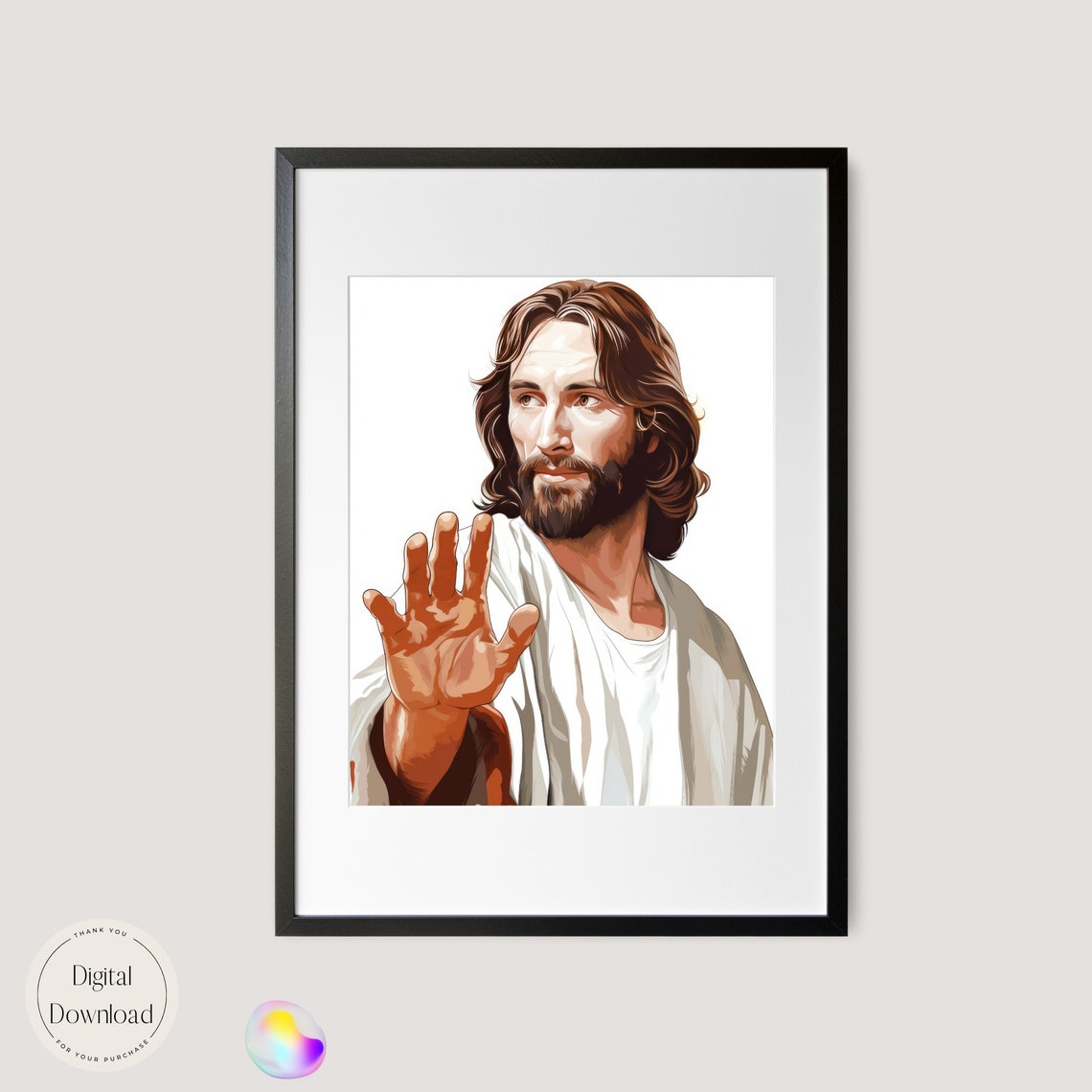 Jesus Christ Religious Printable Art 214 Instant Download - Etsy