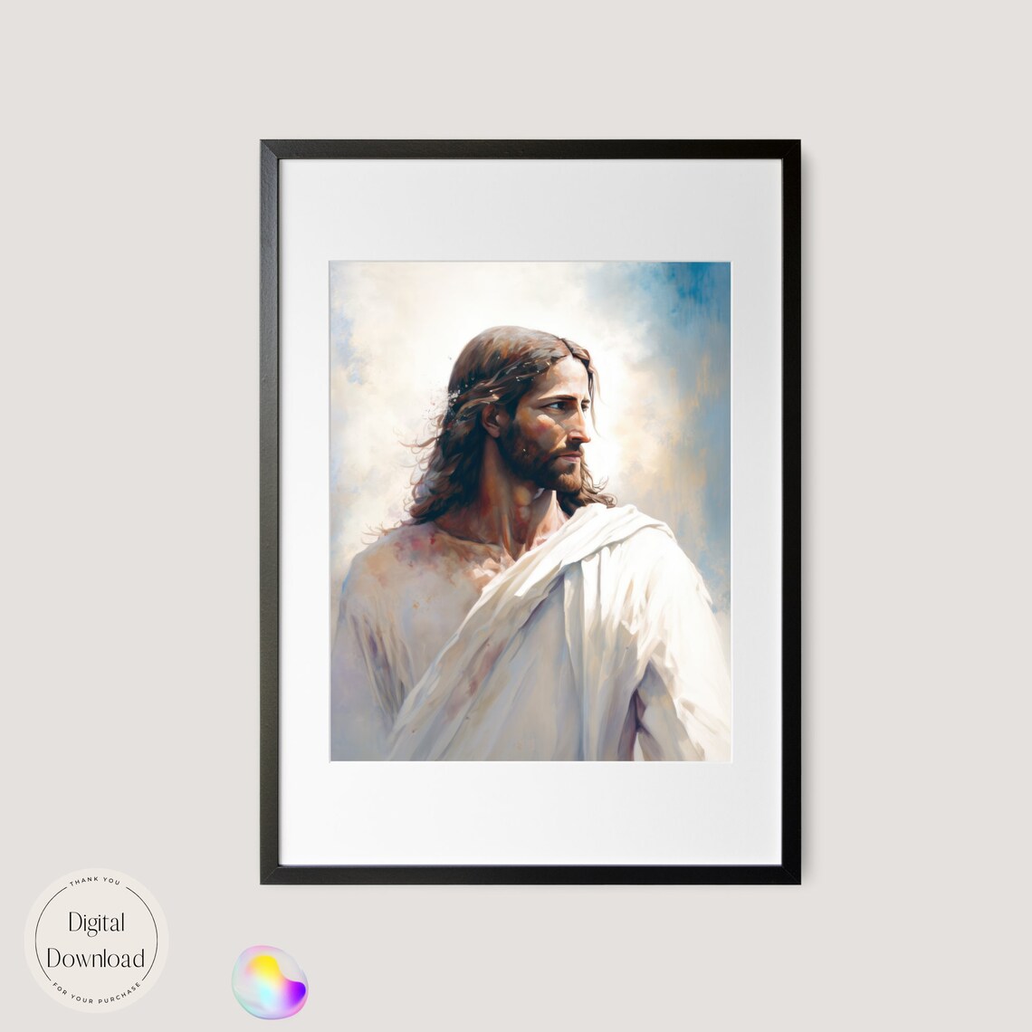 Jesus Christ Religious Printable Art 181 | Instant Download | Sacred ...