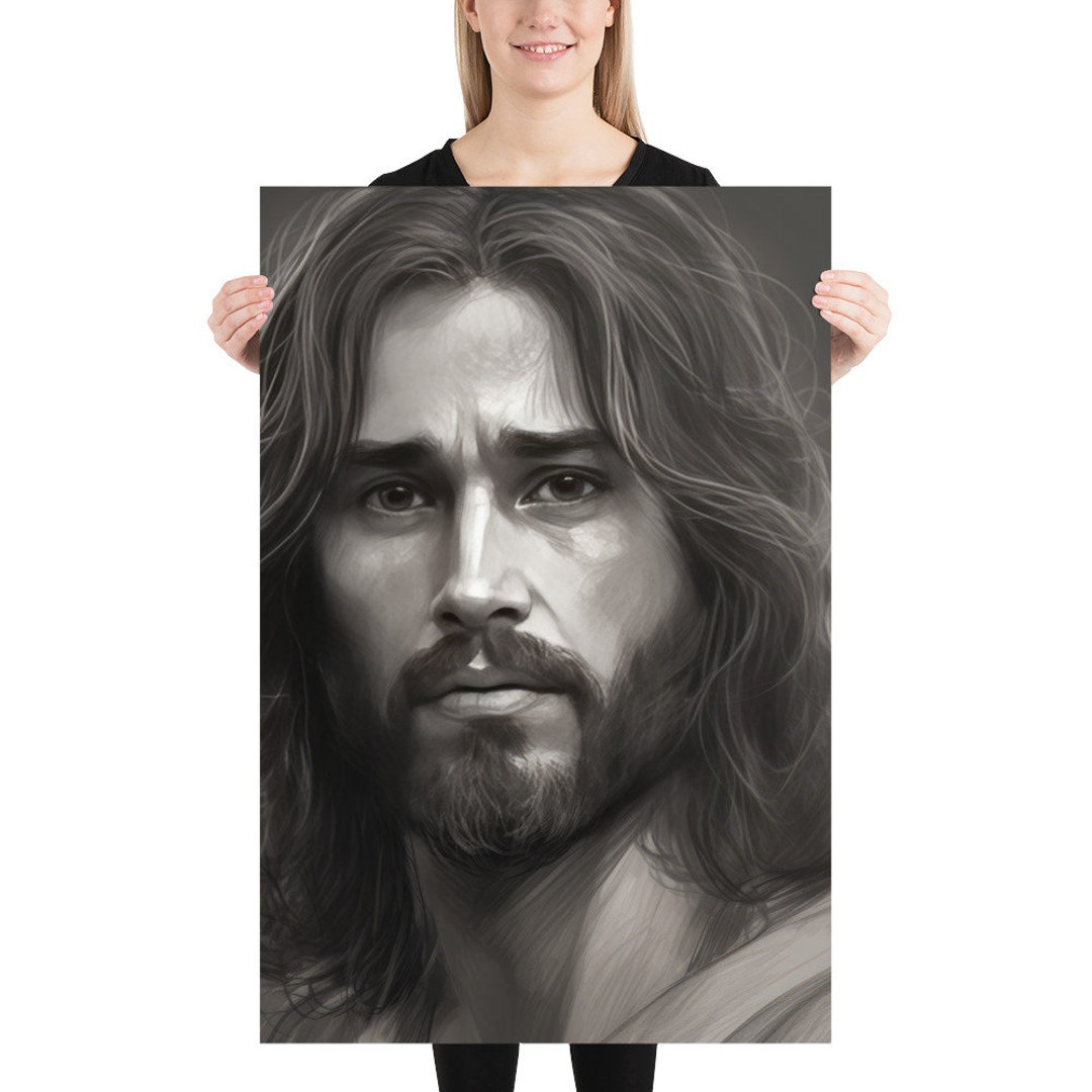 Jesus Christ Portrait, Art to Show Your Faith, Beautiful Addition to ...