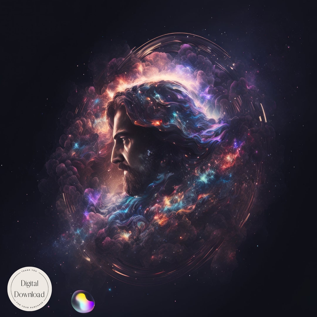 Jesus Christ Religious Printable Art 269 | Instant Download | Heavenly ...