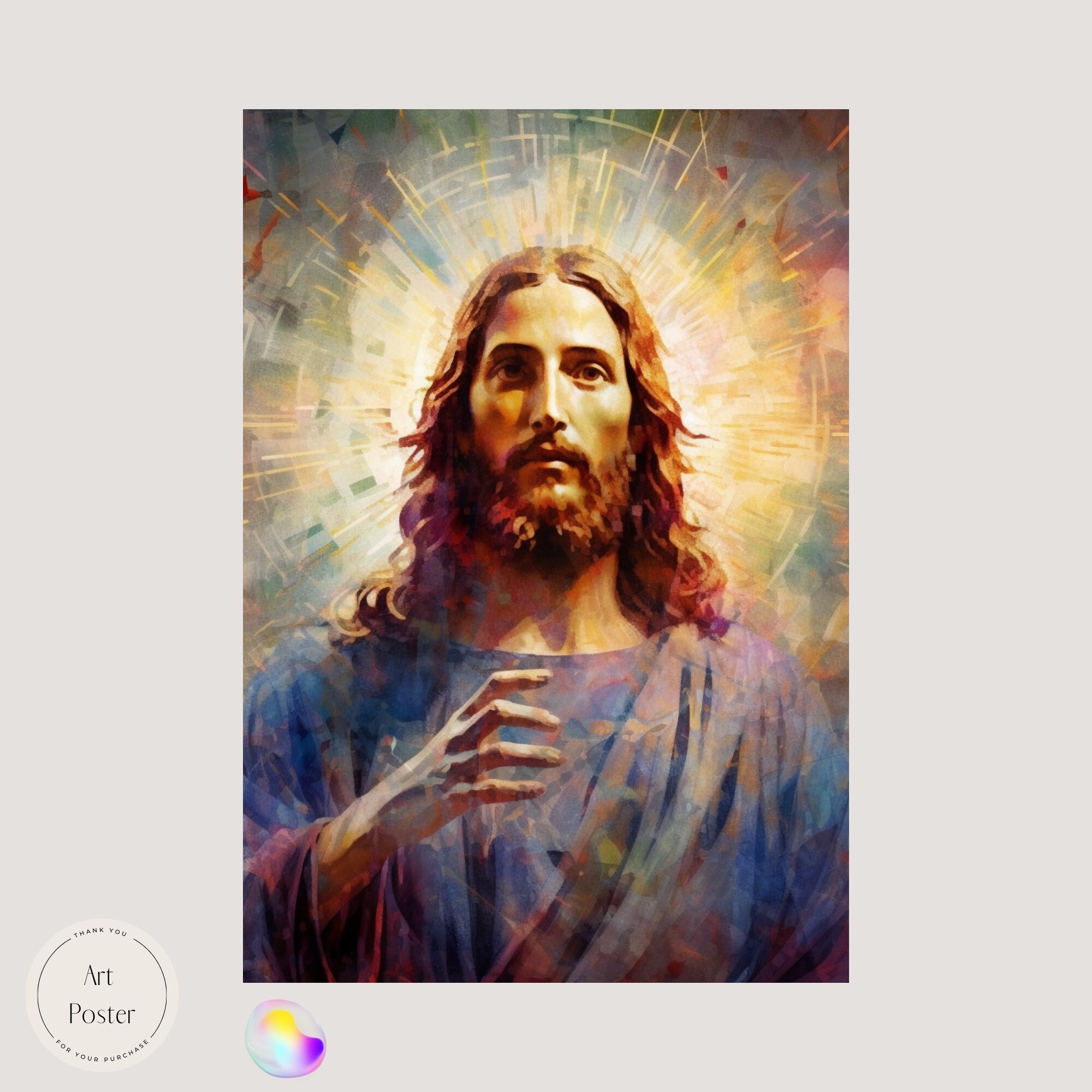 Sacred Symbols: Names of Christ Poster Bring Spiritual Enlightenment to ...