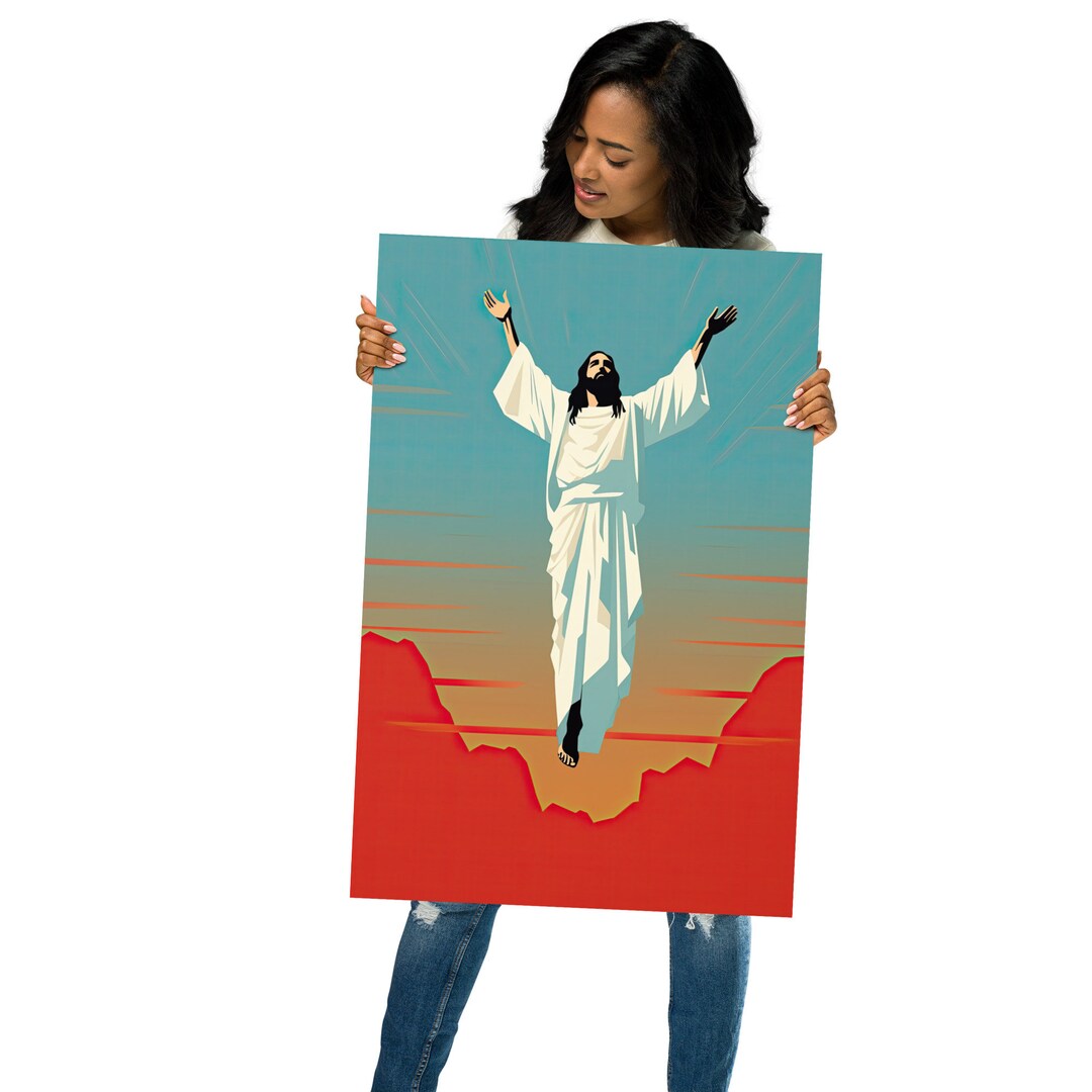 Christ the King: Religious Poster | Immanuel, Light of the World ...