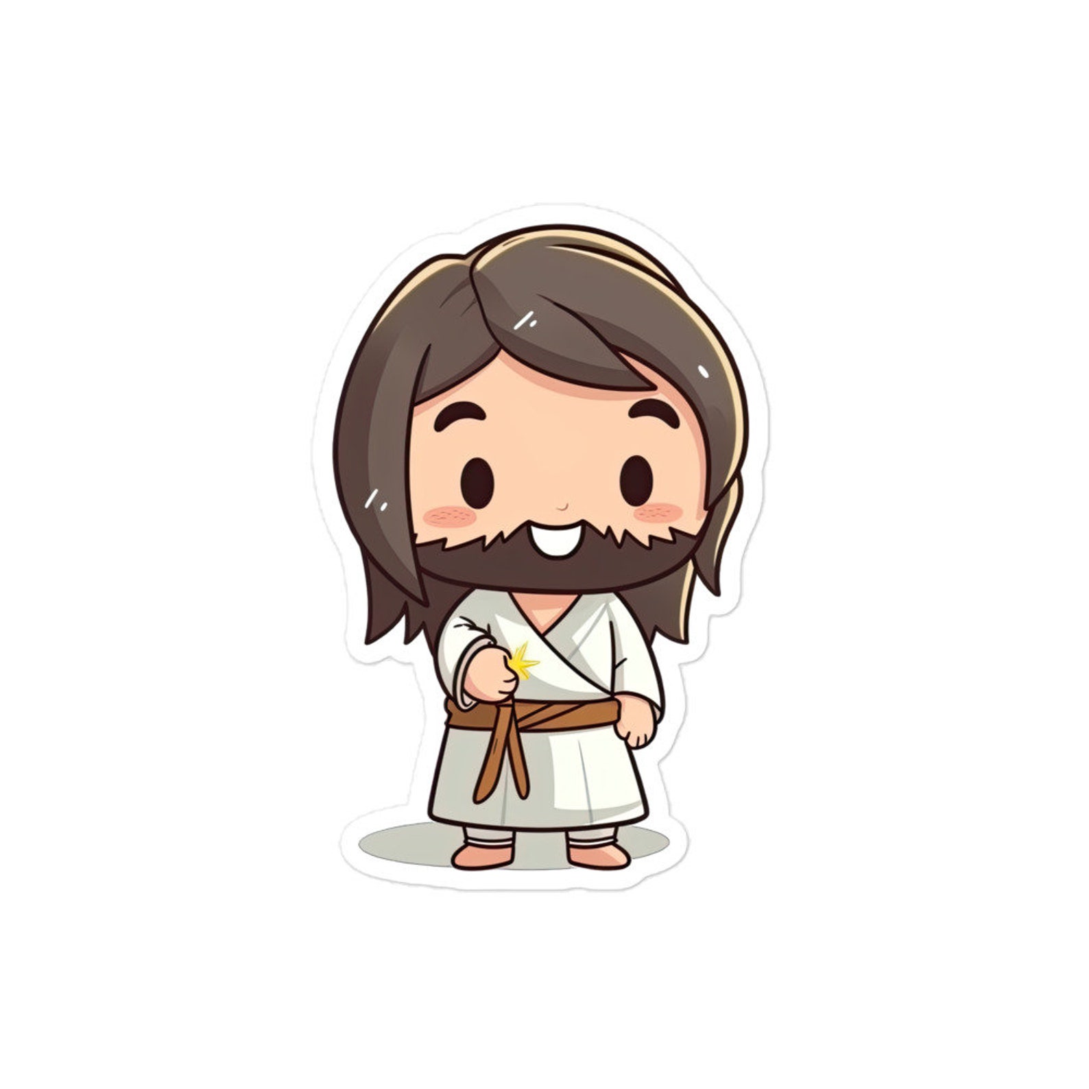 Anointed Jesus Christ Decal for Devotionals Cute Jesus Sticker Funny ...