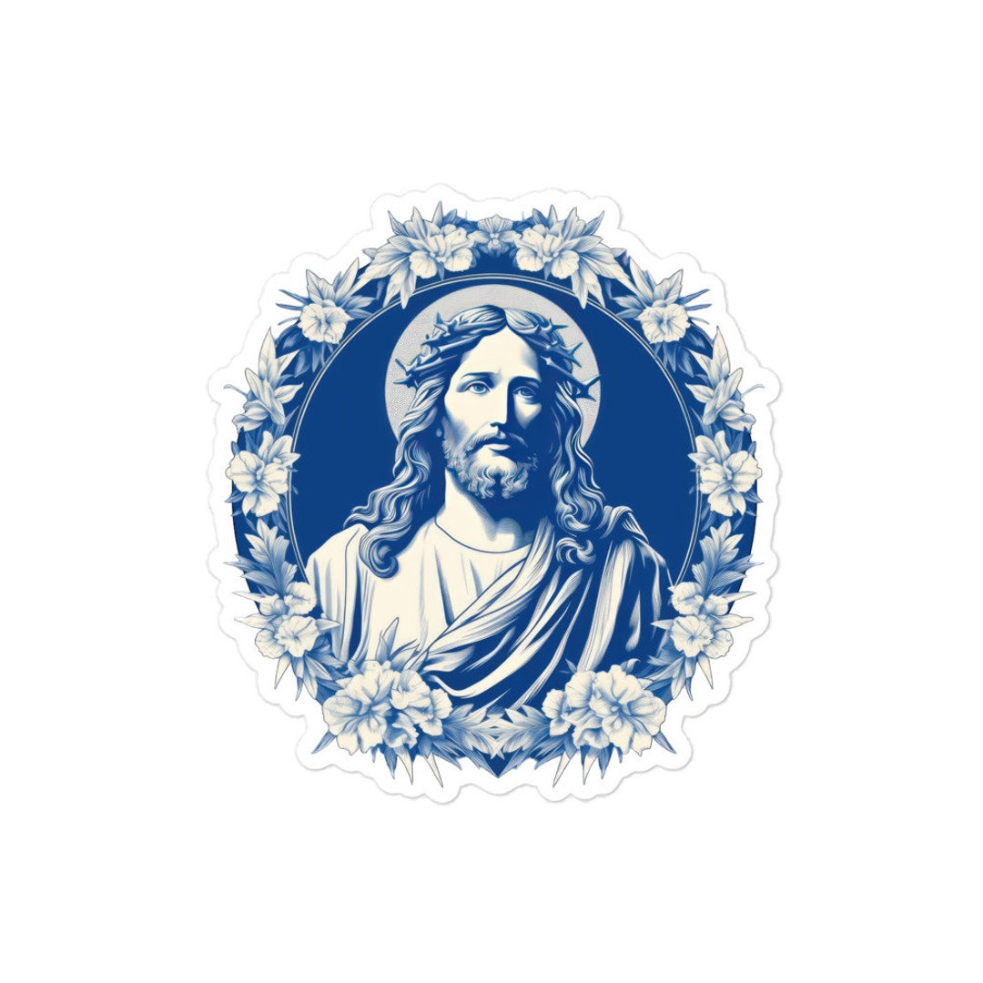Jesus Christ Sticker Kiss-cut & Bubble-free Premium Stickers - Etsy