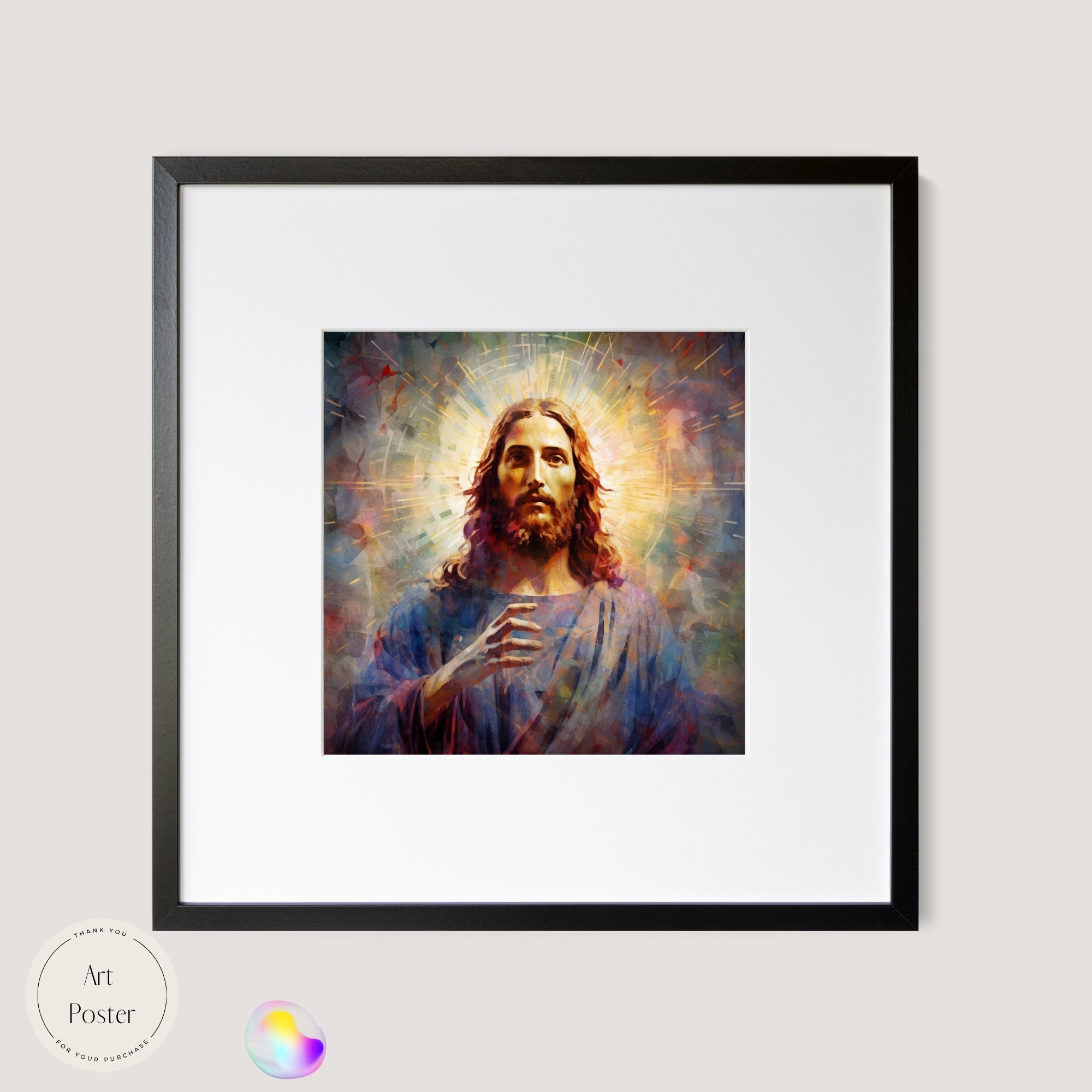 Sacred Symbols: Names of Christ Poster Bring Spiritual Enlightenment to ...