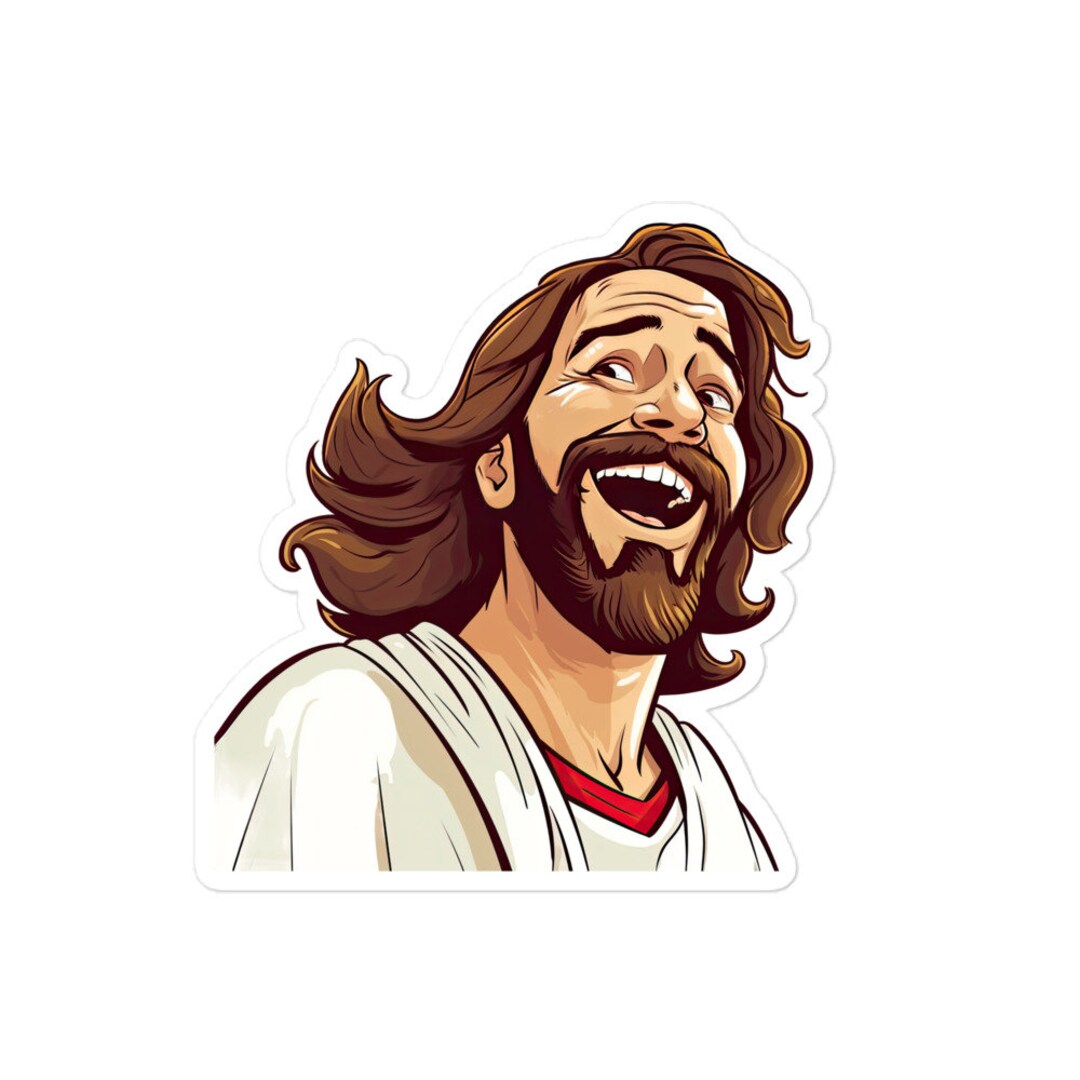 Jesus Christ Sticker | Kiss-cut & Bubble-free Premium Stickers - Etsy