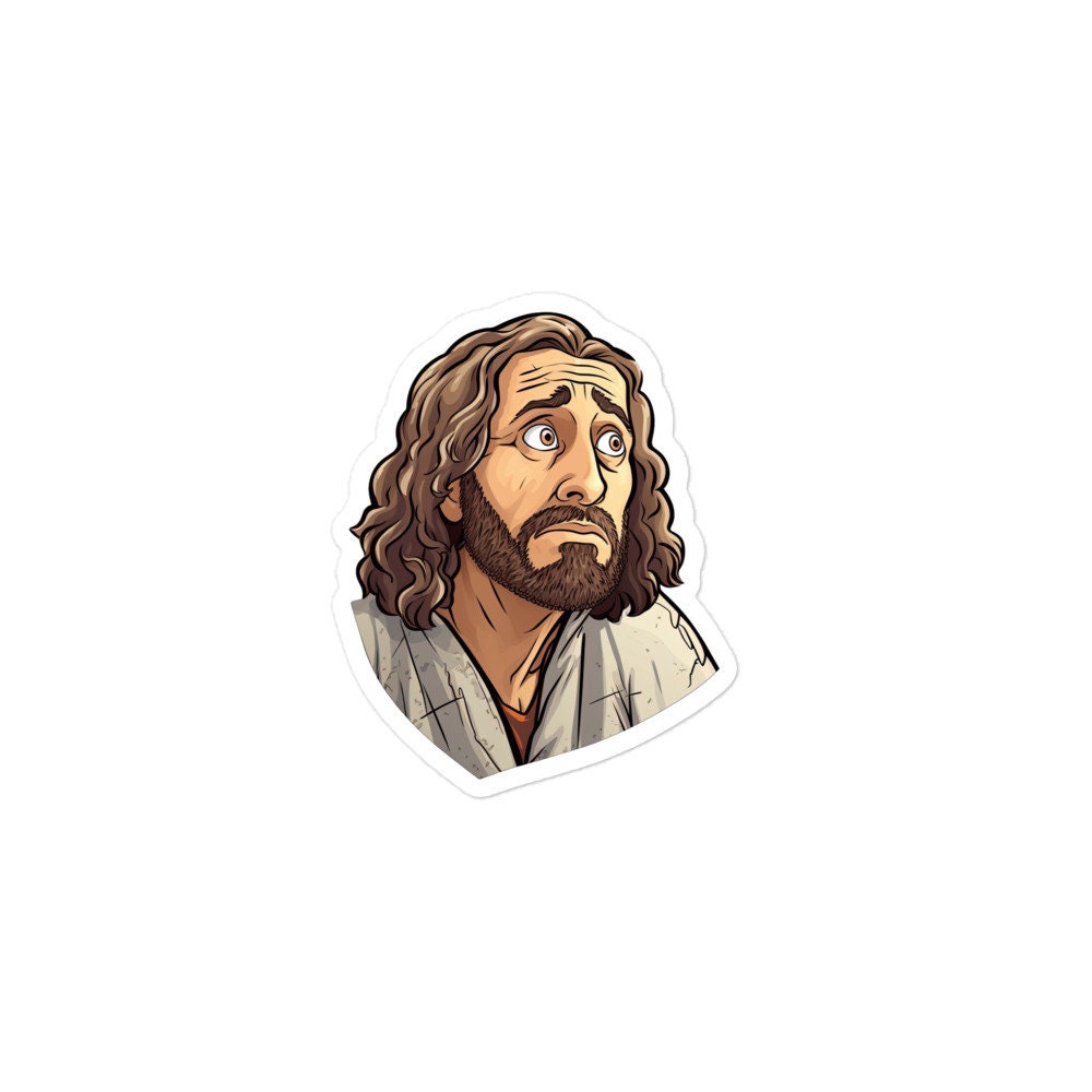 Miraculous Healing of Jesus Christ Decal for Comfort and Peace Cute ...