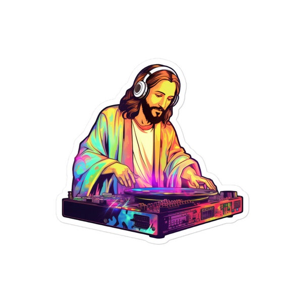 Resurrected Jesus Christ Sticker for Easter Celebrations Cute Jesus ...