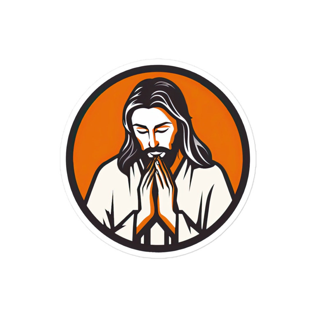 Resurrected Jesus Christ Sticker for Easter Celebrations Cute Jesus ...
