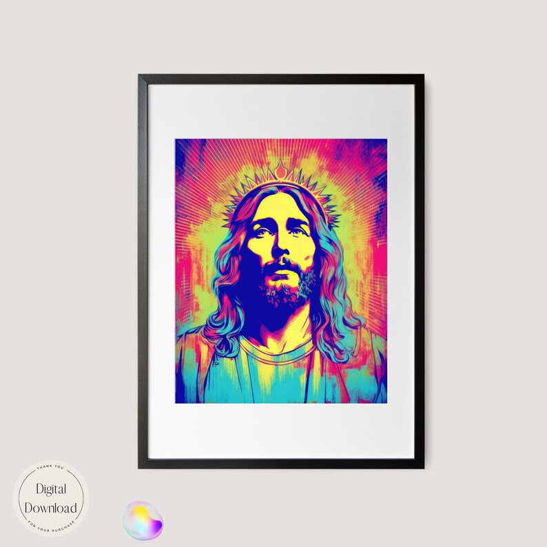 Jesus Christ Religious Printable Art 148 Instant Download Christ's ...