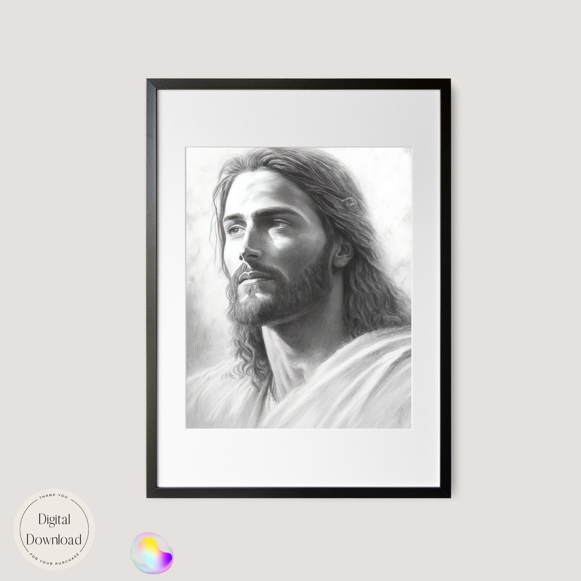 Jesus Christ Religious Printable Art 37 | Instant Download | Eternal ...