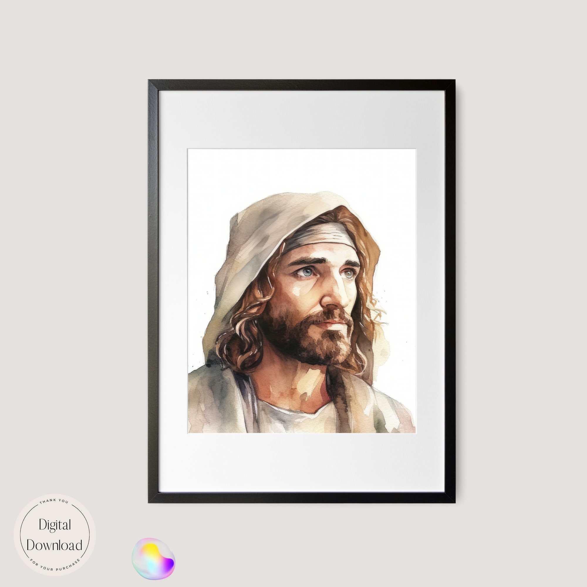 Jesus Christ Religious Printable Art 363 Instant Download Resurrection ...