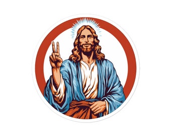 Jesus Christ, the Light of the World Sticker for Sacred Events Cute ...