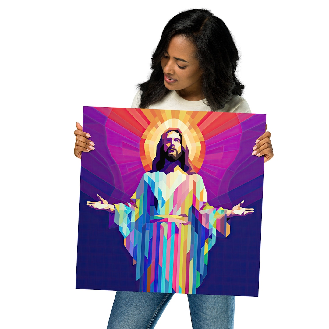 Christ, Our Light: Religious Poster | Immanuel | Christmas Miracle ...