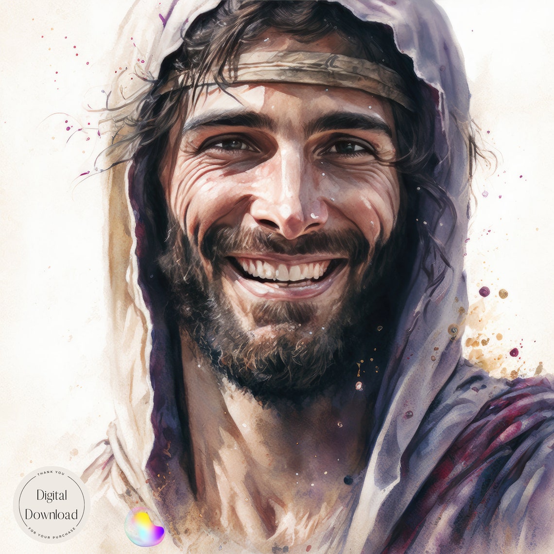 Jesus Christ Religious Printable Art 140 Instant Download - Etsy