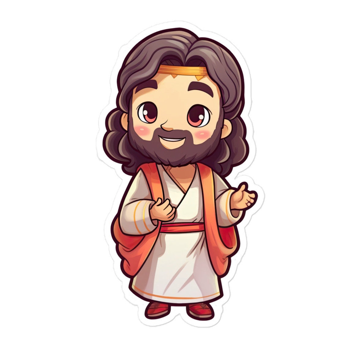 Divine Mercy of Jesus Christ Sticker for Compassionate Messages Cute ...