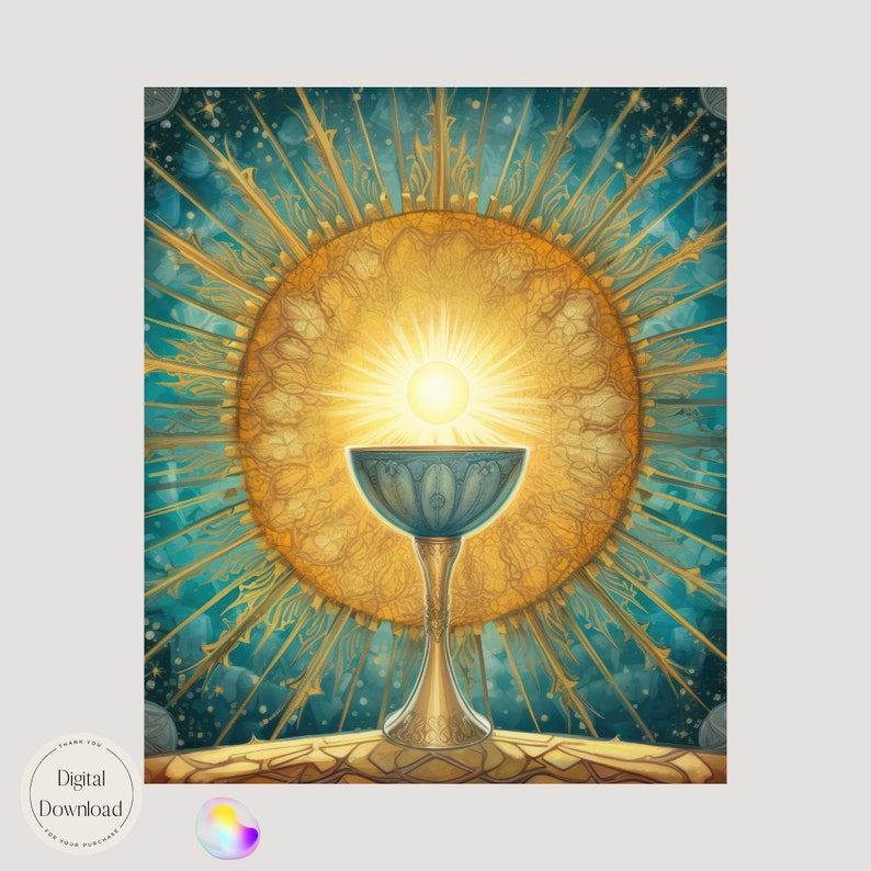 Eucharist Printable Art 2 Instant Download Christian Communion Artwork ...
