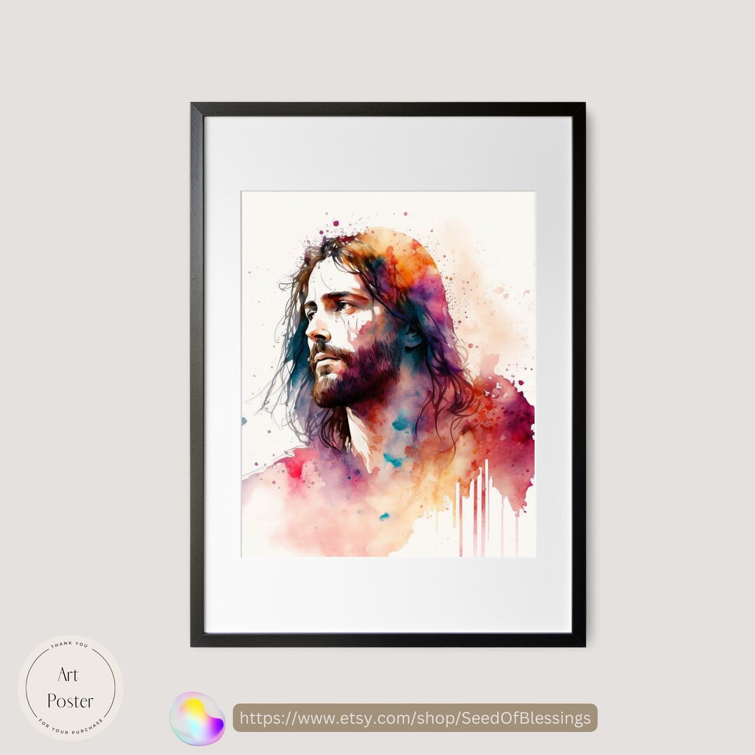 Christ the Redeemer Portrait - Religious Art - Christian Wall Decor ...
