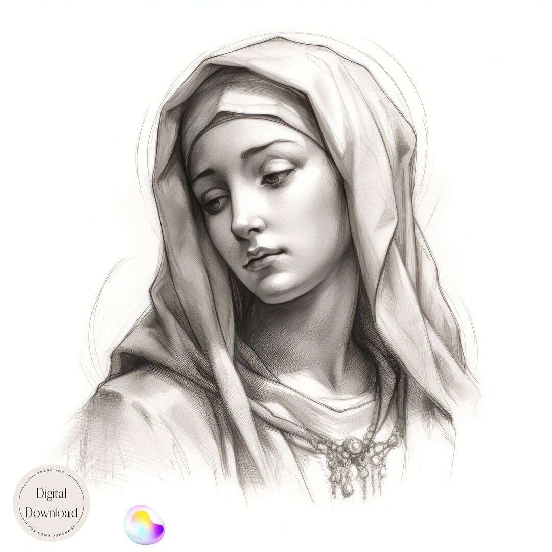 Marian Devotion Wall Art Printables | Mother Mary Religious Printable ...
