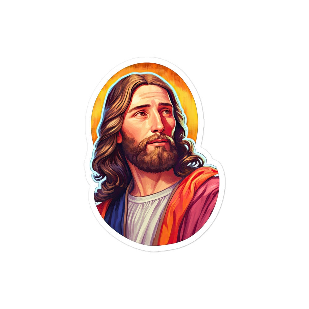 Messiah Jesus Christ Sticker for Prayer Journals Cute Jesus - Etsy