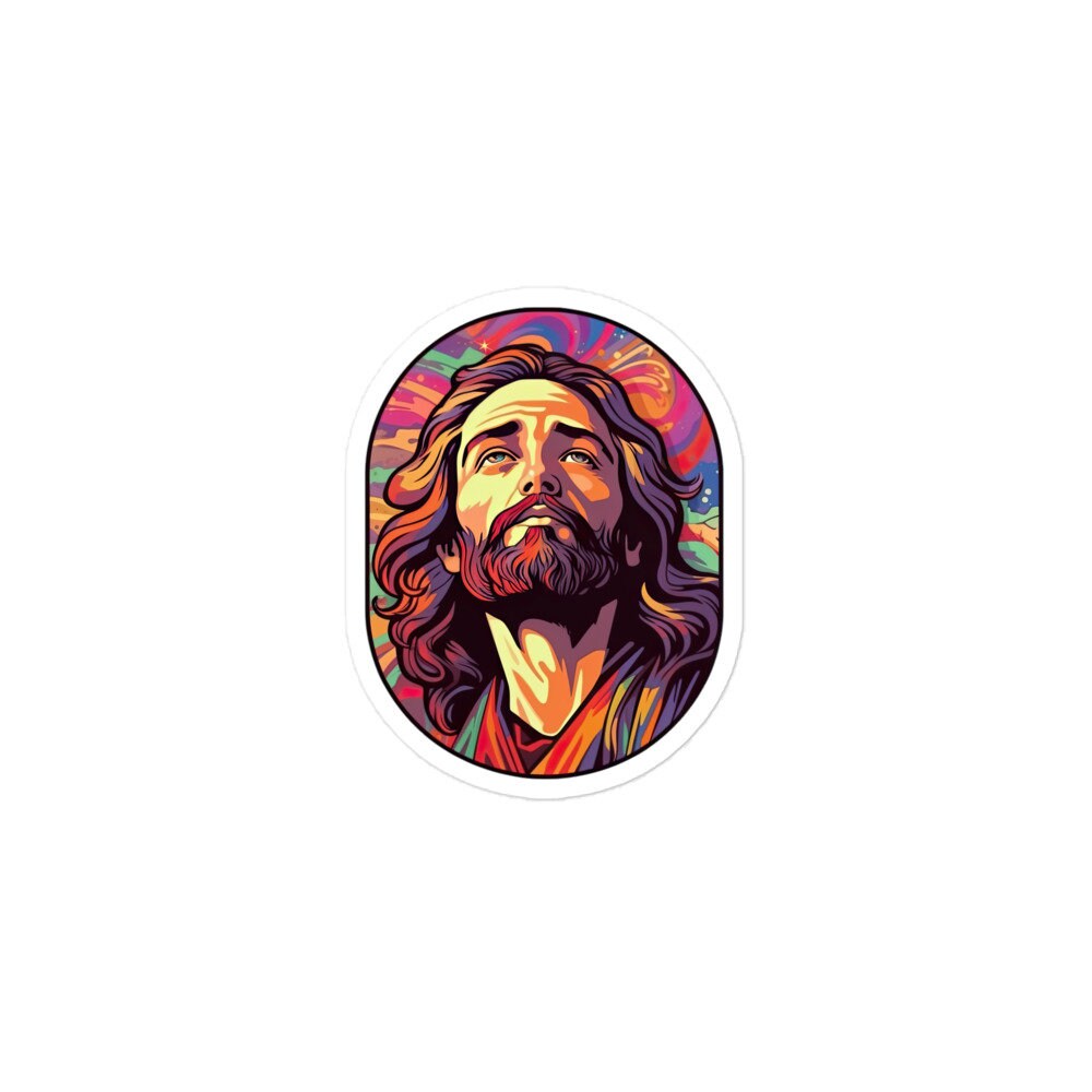 Jesus Christ Sticker | Kiss-cut & Bubble-free Premium Stickers - Etsy