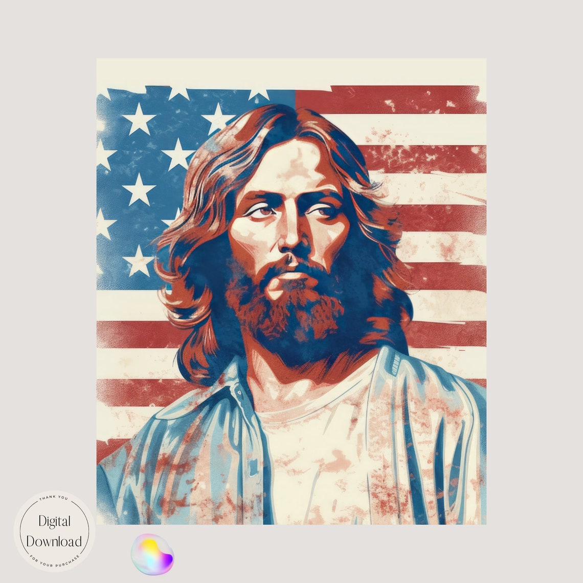 Jesus Christ Religious Printable Art 40 Instant Download Messiah's ...
