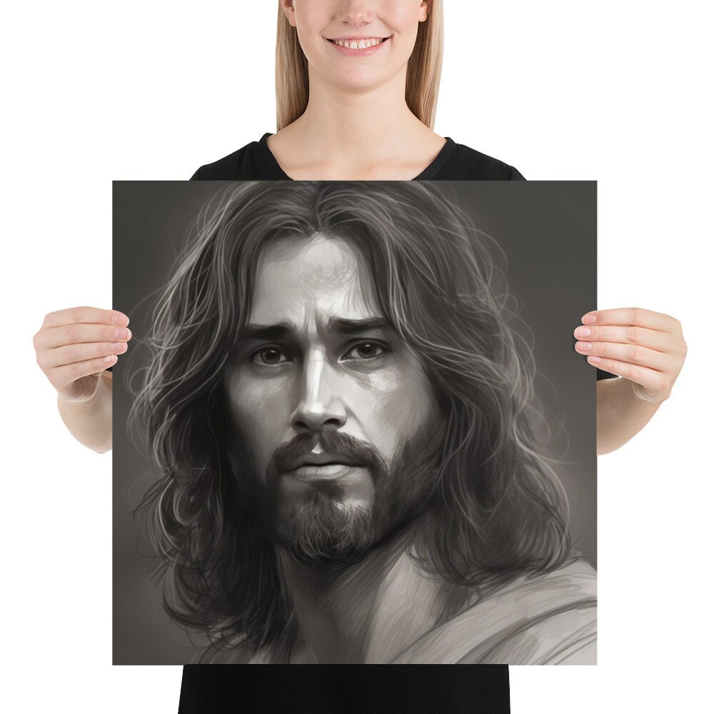 Jesus Christ Portrait, Art to Show Your Faith, Beautiful Addition to ...