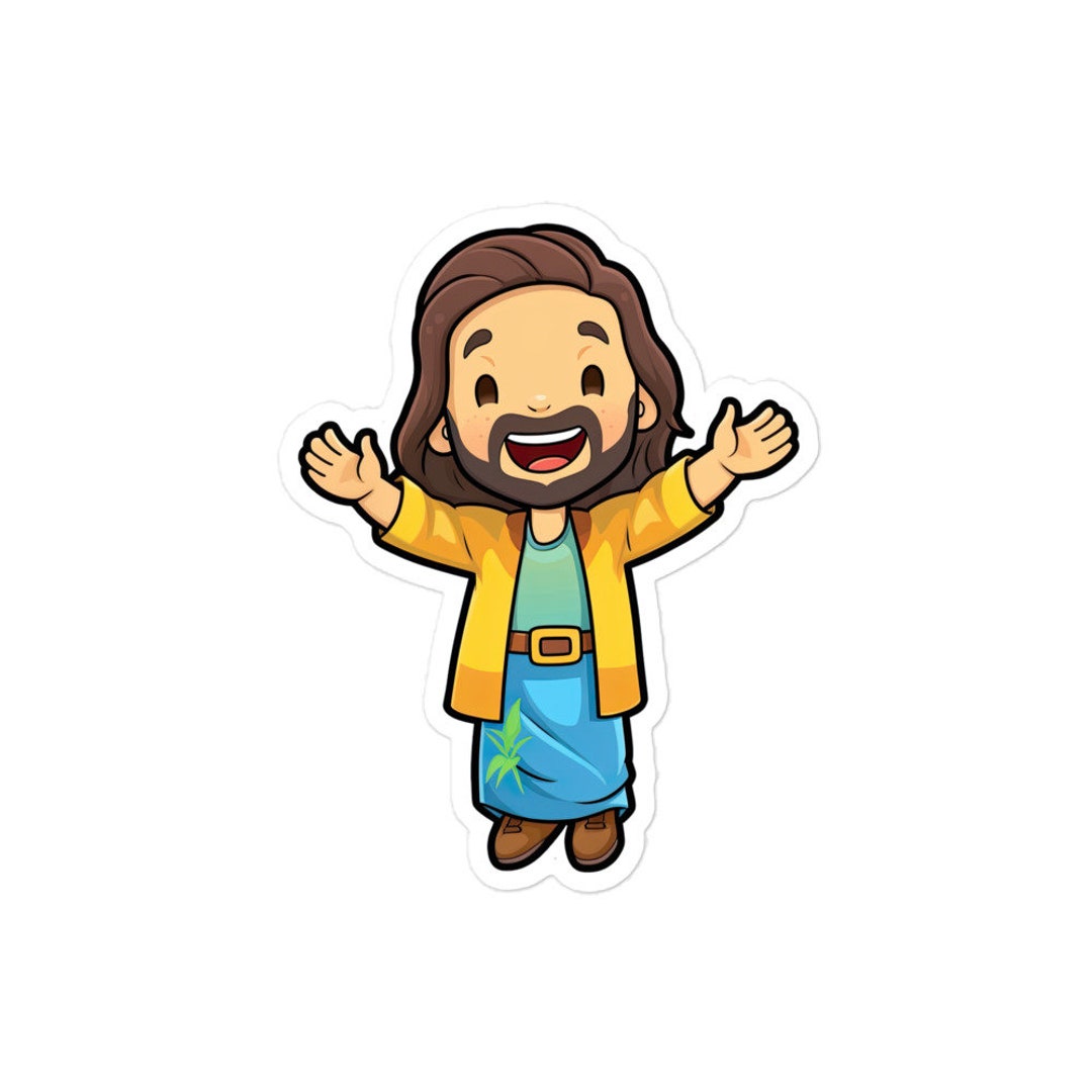 Messianic Promise of Jesus Christ Sticker for Hopeful Hearts Cute Jesus ...