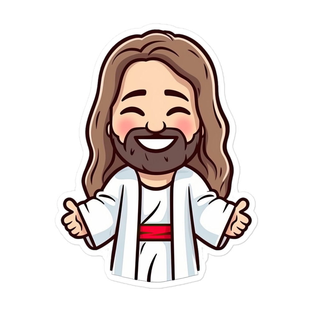 Messianic Promise of Jesus Christ Sticker for Hopeful Hearts Cute Jesus ...